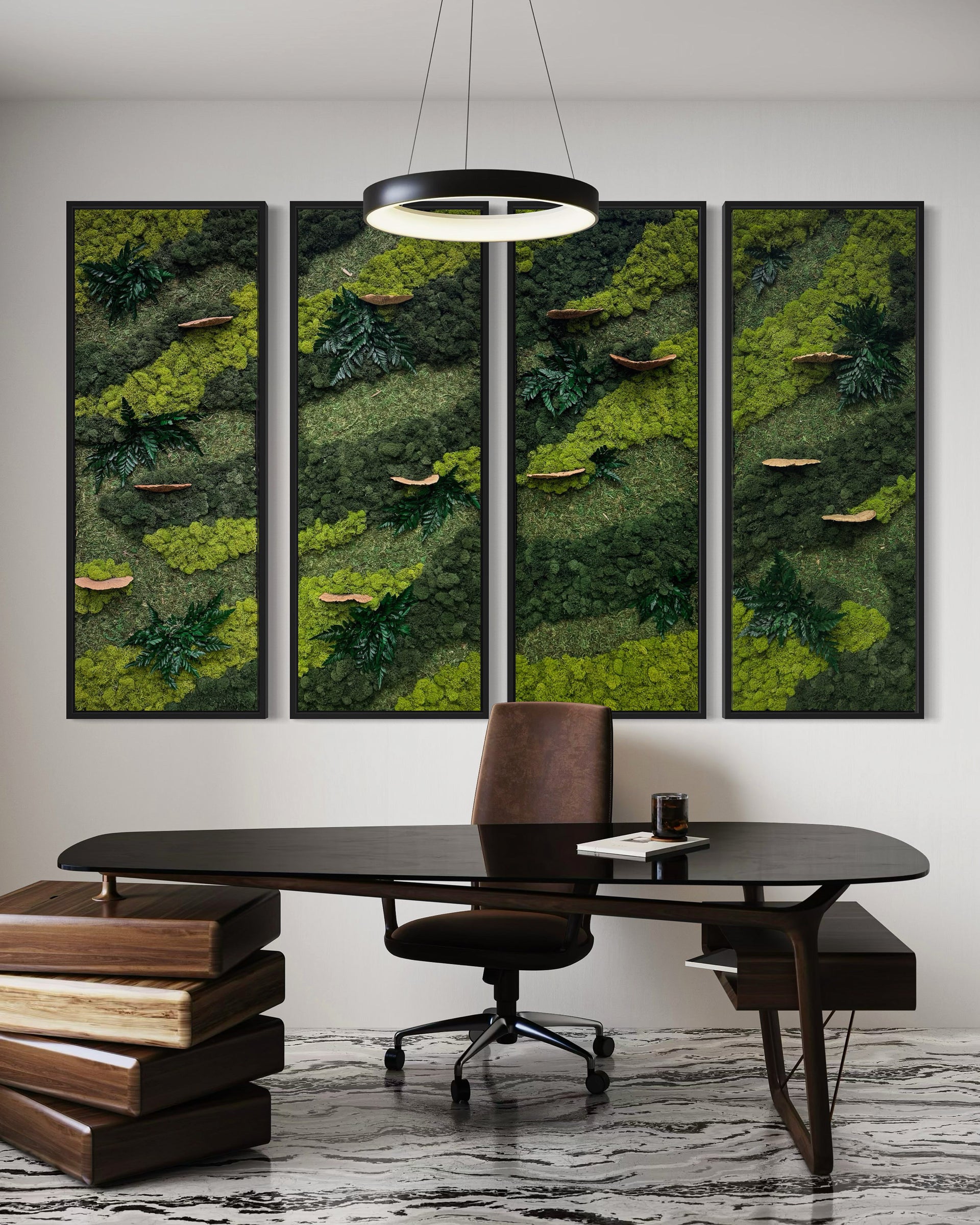 Moss Wall Art, Panels, Centerpieces for Home or Office Decor – MossFusion