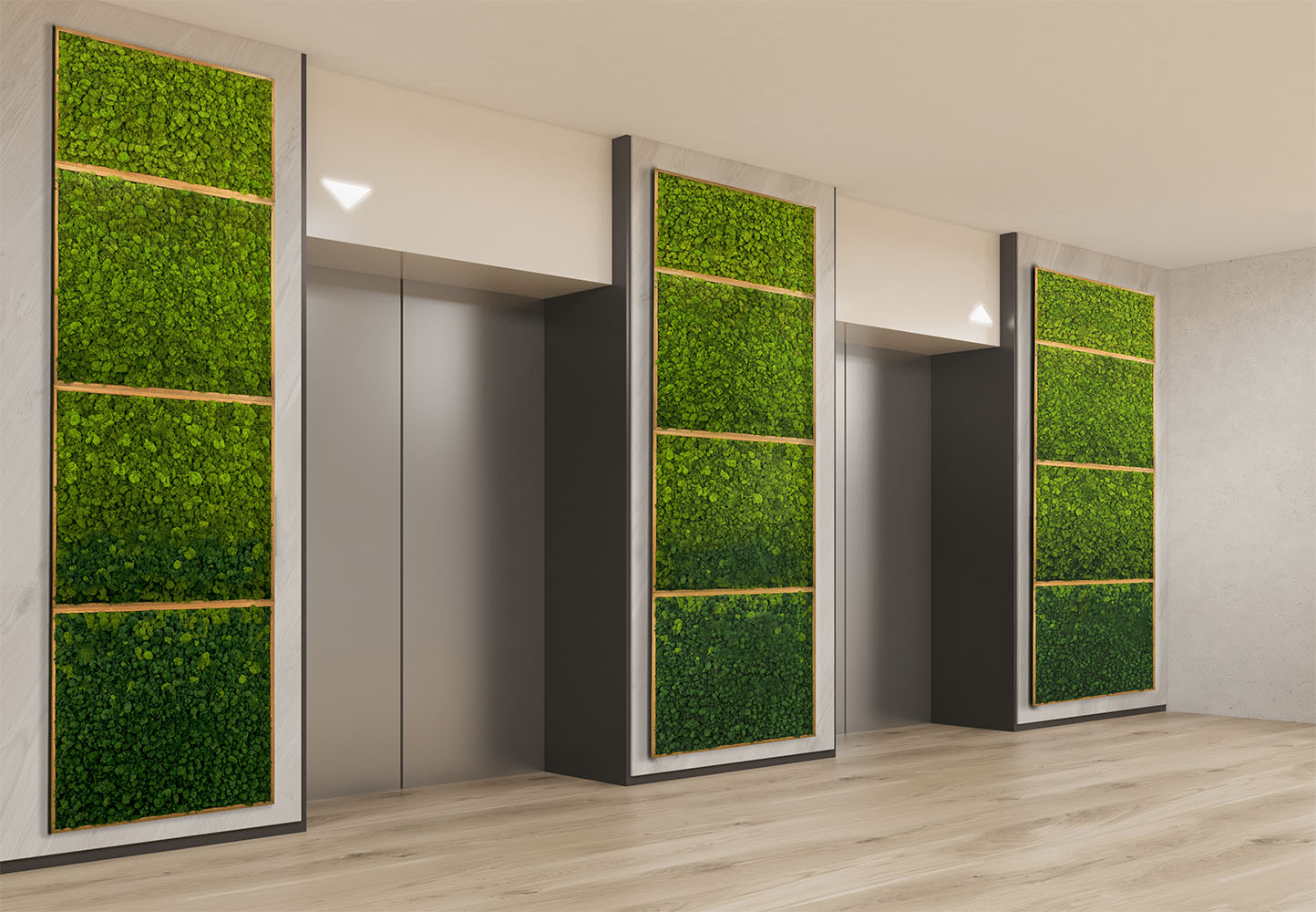 Gradient Themed Preserved Moss Art | Moss Fusion – MossFusion