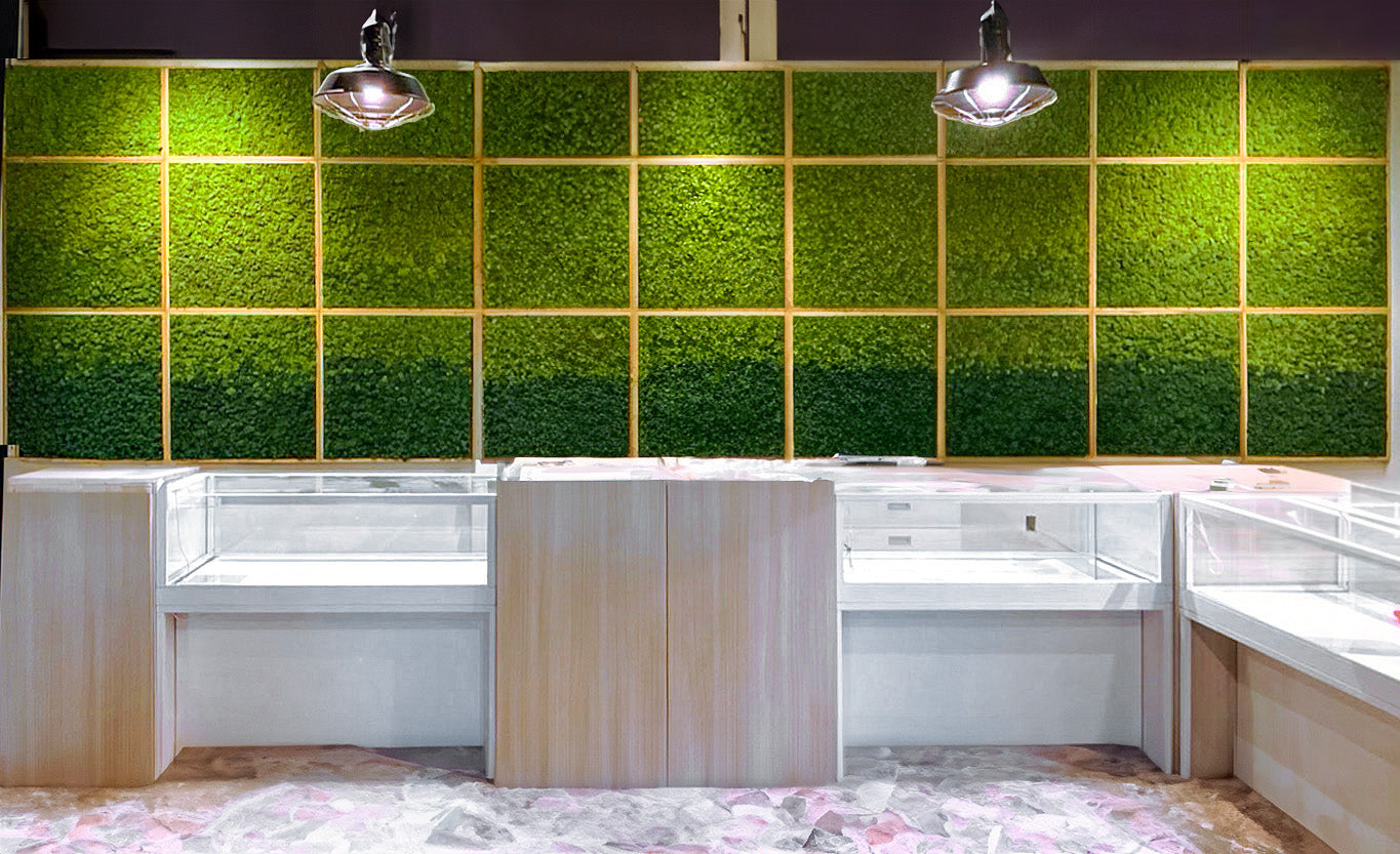 Gradient Themed Preserved Moss Art | Moss Fusion – MossFusion