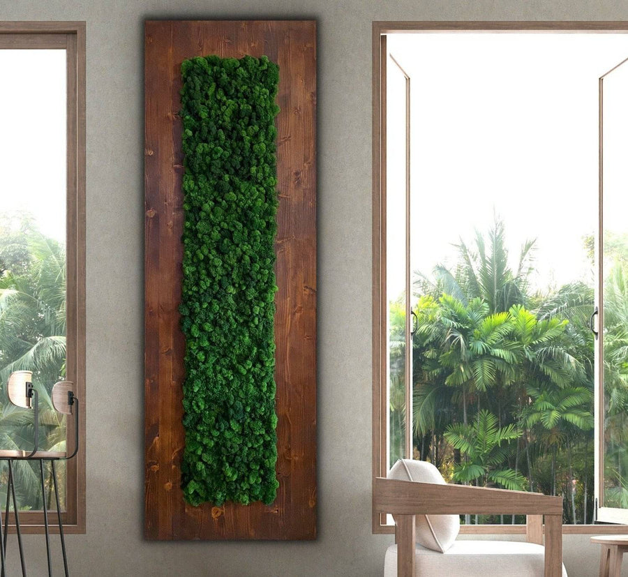 Finished Wood Moss Wall Decor for Sale | Natural Moss Panels – MossFusion
