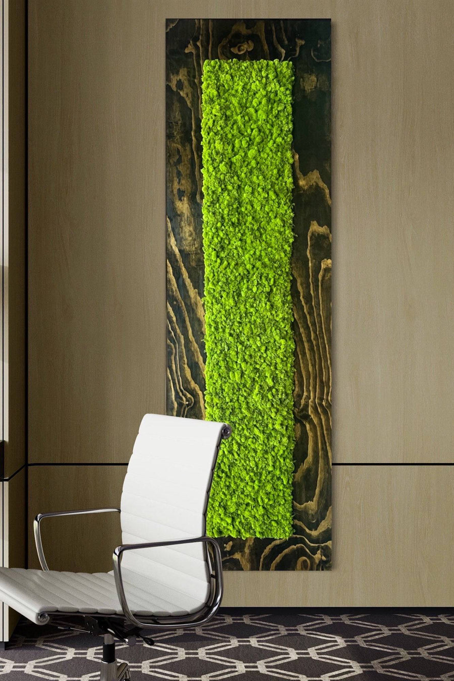 Finished Wood Moss Wall Decor for Sale | Natural Moss Panels – MossFusion