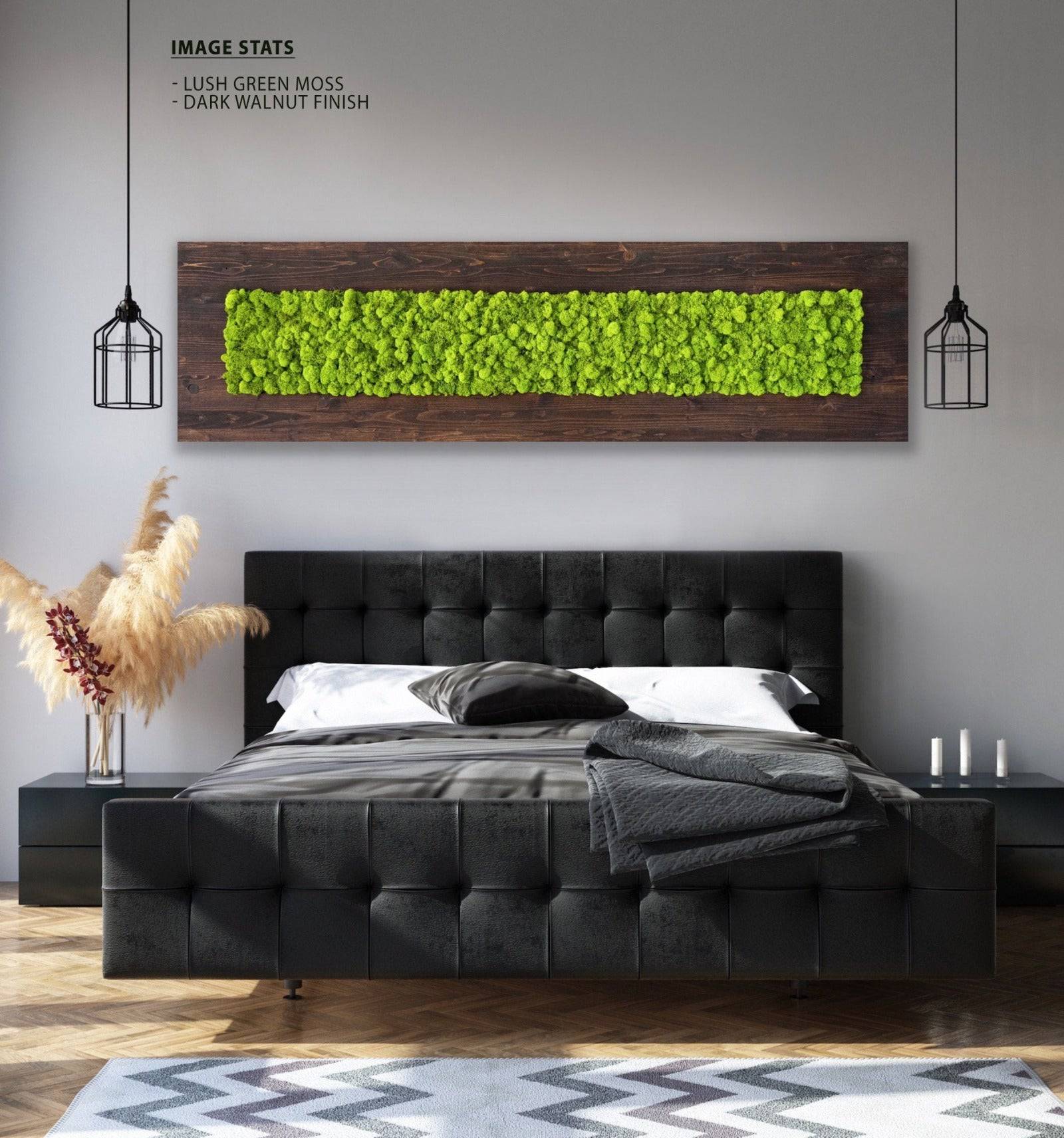 Finished Wood Moss Wall Decor for Sale | Natural Moss Panels – MossFusion