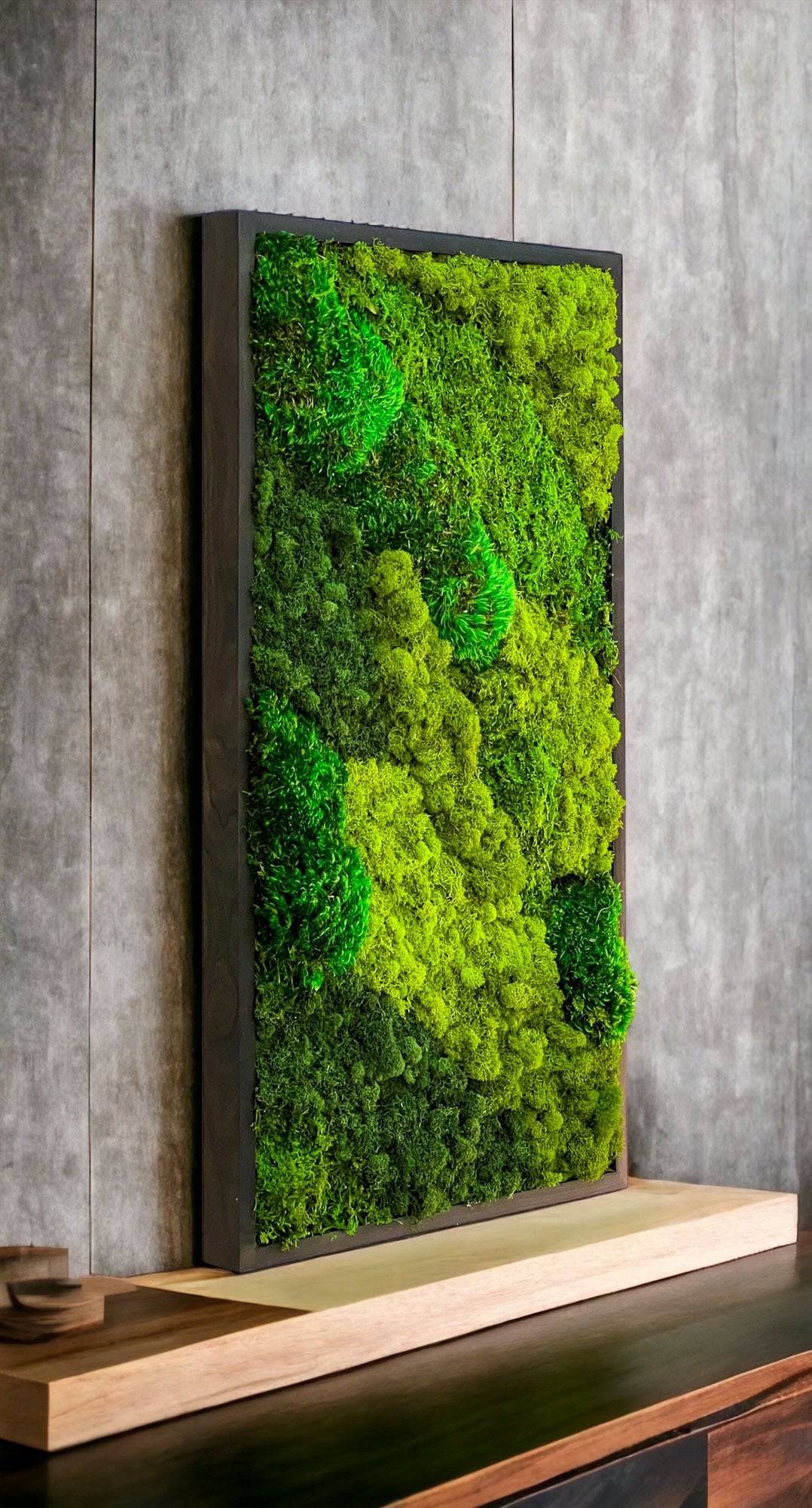 Moss Wall Art, Panels, Centerpieces for Home or Office Decor – MossFusion